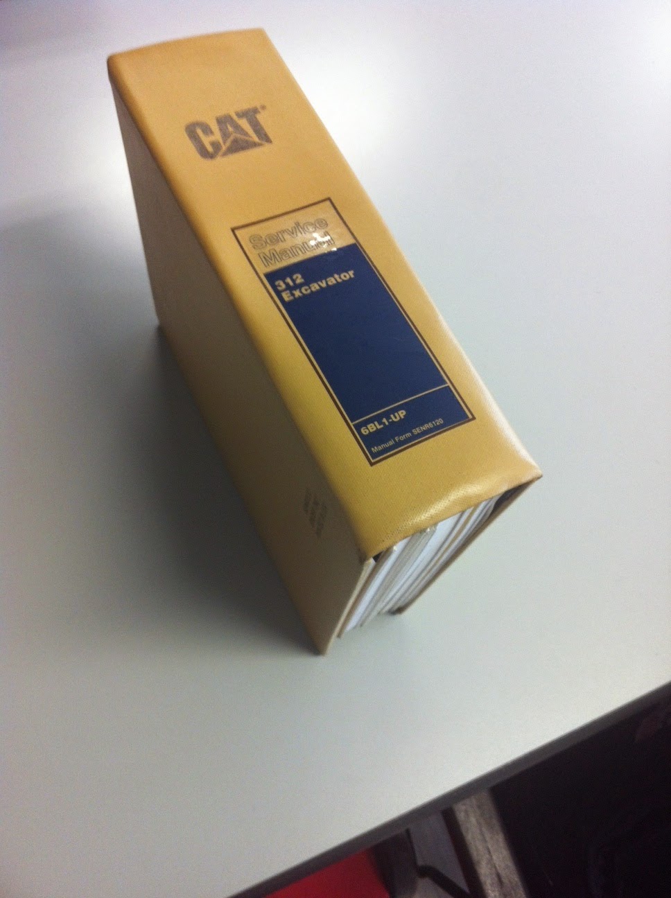 Earthmoving Machinery Sales Brochures: CATERPILLAR CAT 312 EXCAVATOR ...