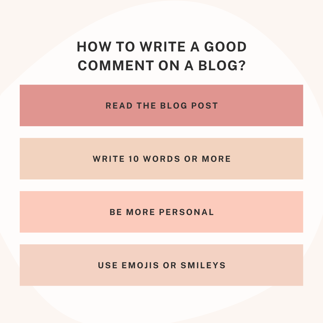 The Daily Sunlight: How to write a good comment on a blog post