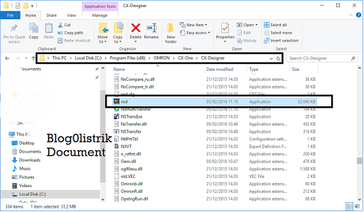 Cara Simulasi Program PLC dengan CX-Designer – Blog0listrik