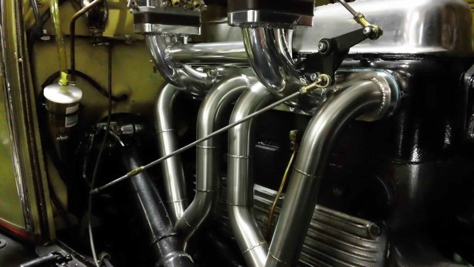 EVOLUTION CUSTOM INDUSTRIES: Ford Model A stainless exhaust and ...