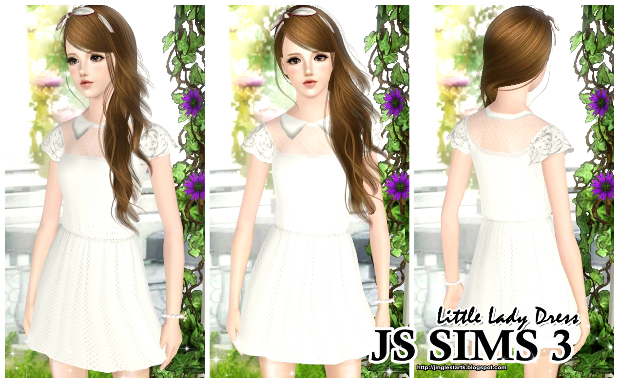 [JS SIMS 3] Little Lady Dress