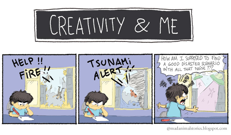 The Mad Animal Stories Show: Creativity and Me - Scénario catastrophe