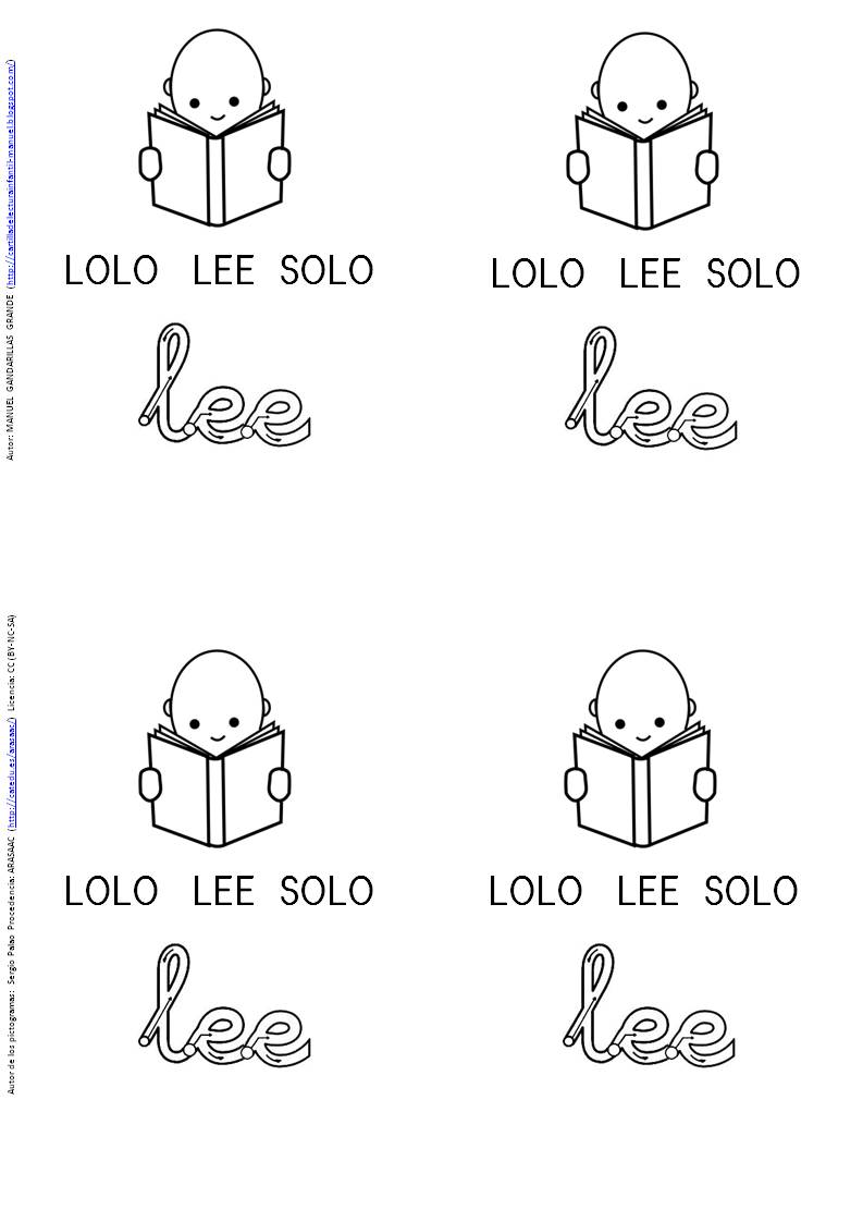 CARTILLA DE LECTURA INFANTIL : 3 L l ESCRITURA LECTURA LIBRITO