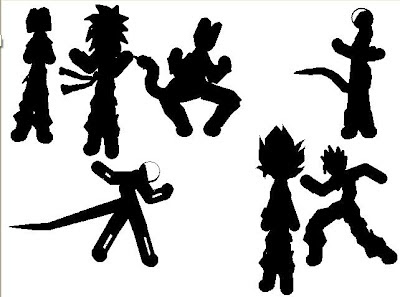Pivot Animator - Pack de Stick man de Dragon Ball Z