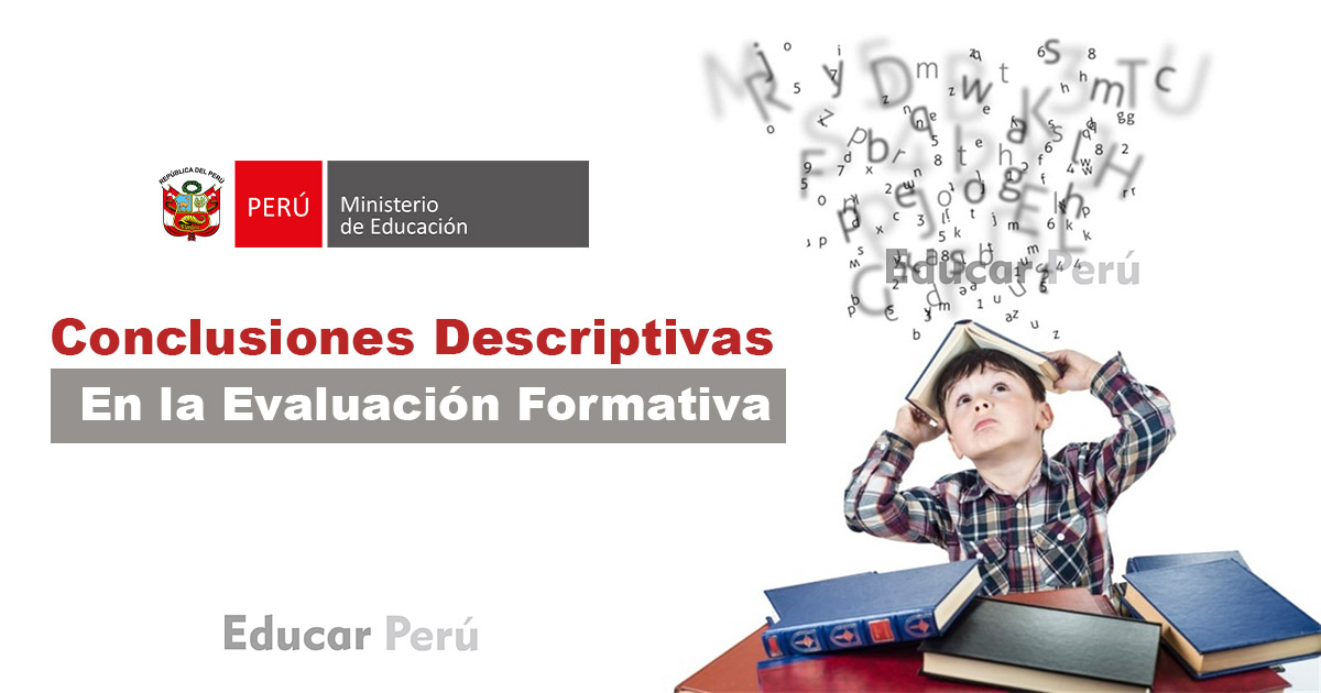 Conclusiones Descriptivas en la Evaluación Formativa