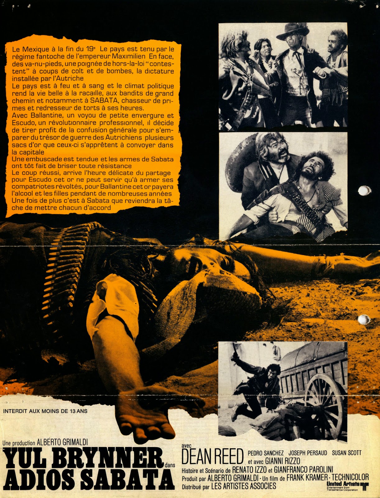 MON NOM EST PERSONNE: LES IMAGES DU WESTERN SPAGHETTI.: "ADIOS SABATA ...