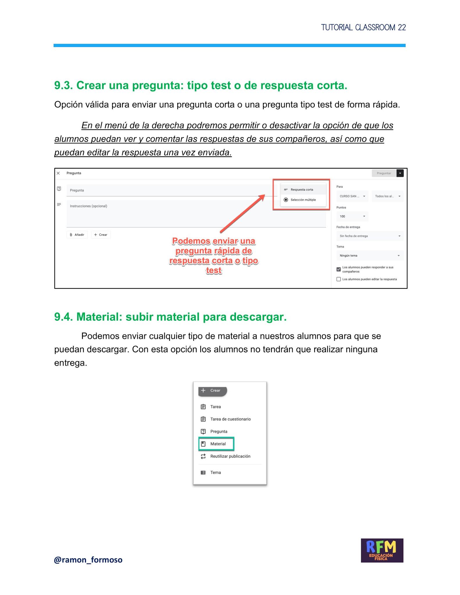 Educación y Tecnología: TUTORIAL GOOGLE CLASSROOM Educación y Tecnología: TUTORIAL GOOGLE CLASSROOM