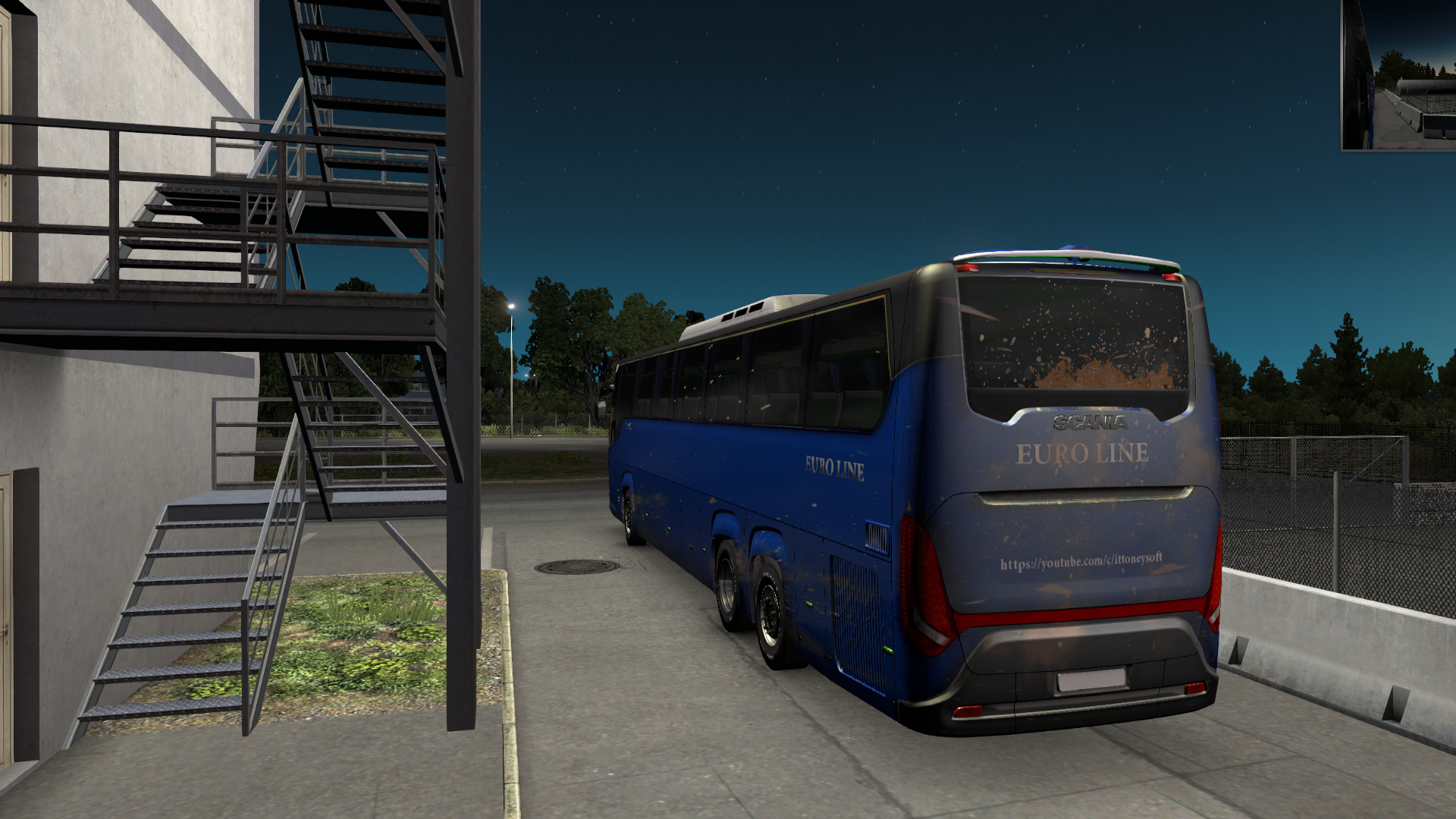 Scania bus mod for ets2 - lonestarkera