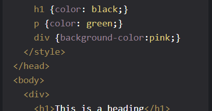 Web Development for Beginner: #9.2 Standard CSS used in HTML - Internal ...