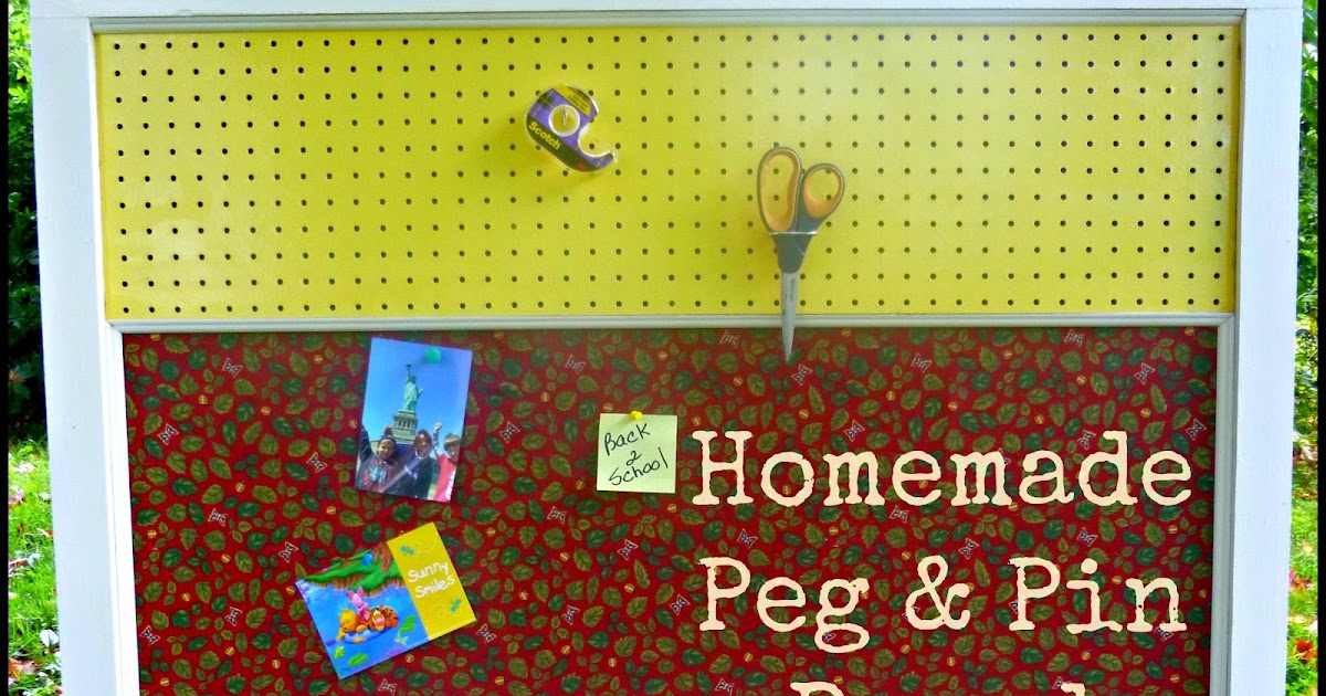 21 Rosemary Lane: Our Homemade Peg and Pin Board