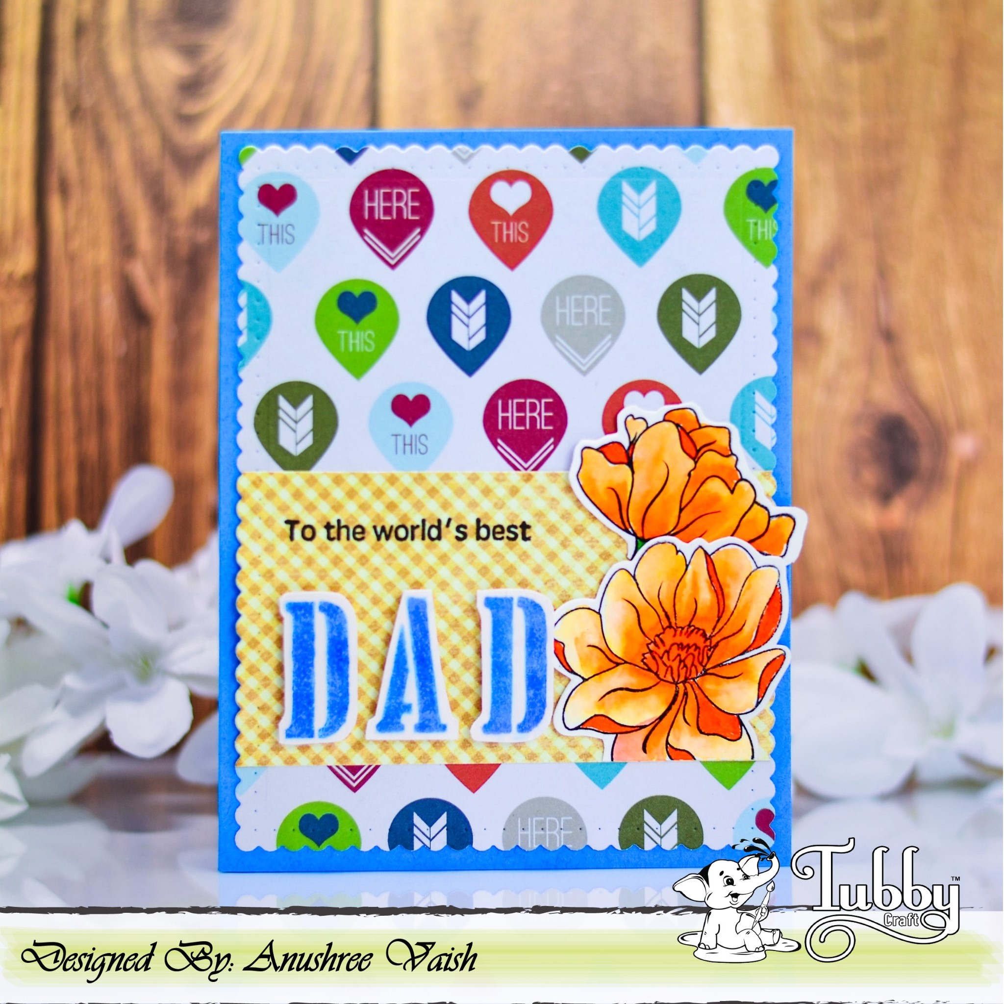 Anushree Vaish: Father' s Day Card | Tubby Craft