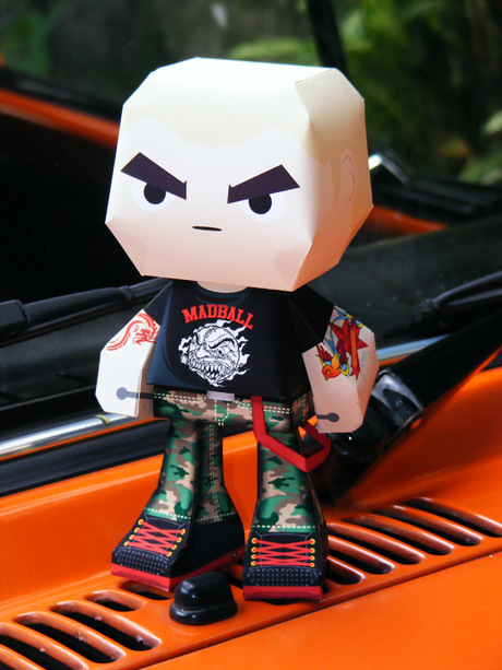 Hard Bloxy Core Papercraft | Papercraft Paradise | PaperCrafts | Paper ...