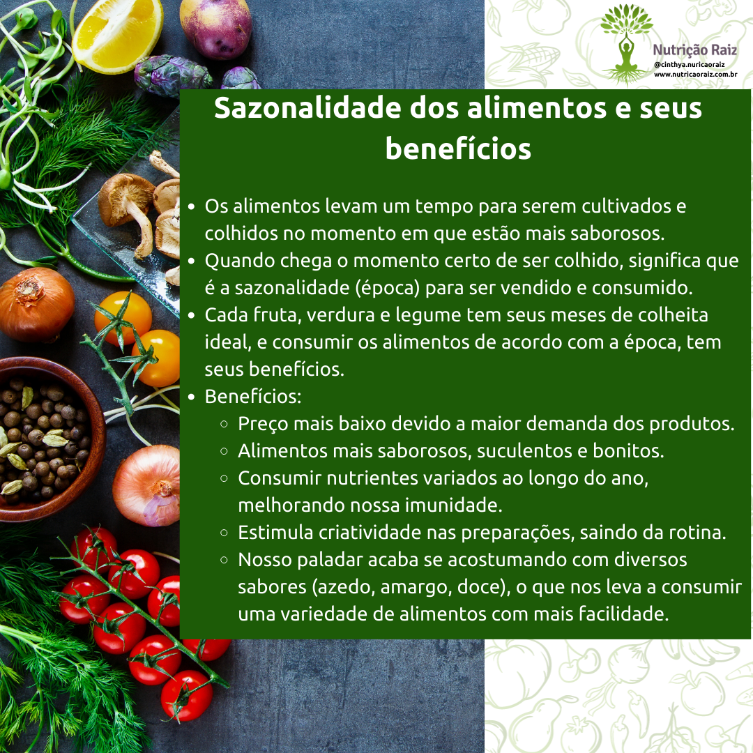 Descubra a sazonalidade/época das frutas, verduras e legumes de Maio!
