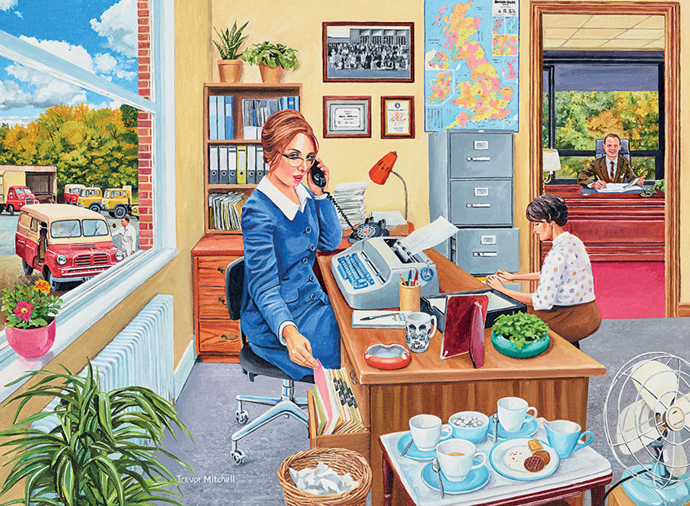 Ravensburger Puzzle Club Ravensburger Happy Days At Work No 8 The ravensburger-puzzle-club-ravensburger-happy-days-at-work-no-8-the