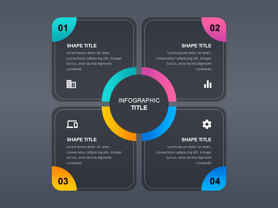 Matrix Corner PowerPoint Templates - PowerPoint Free