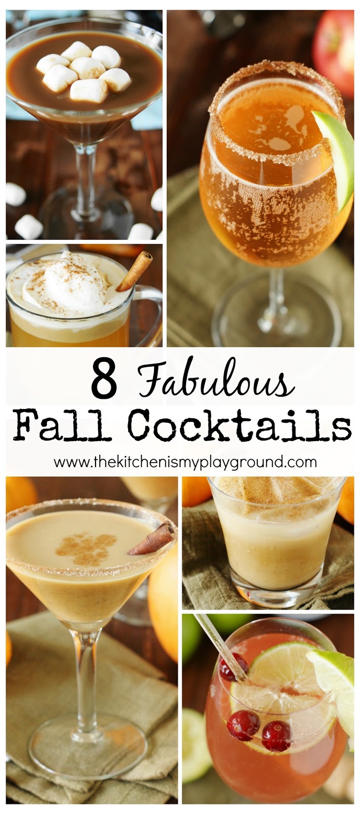 8+ Fabulous Fall Cocktails | The Kitchen is My Playground