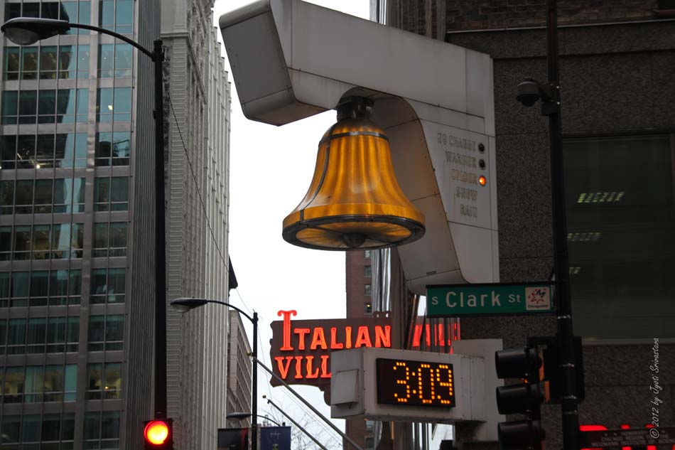 Public Art in Chicago: Loop: The Weather Bell Corner