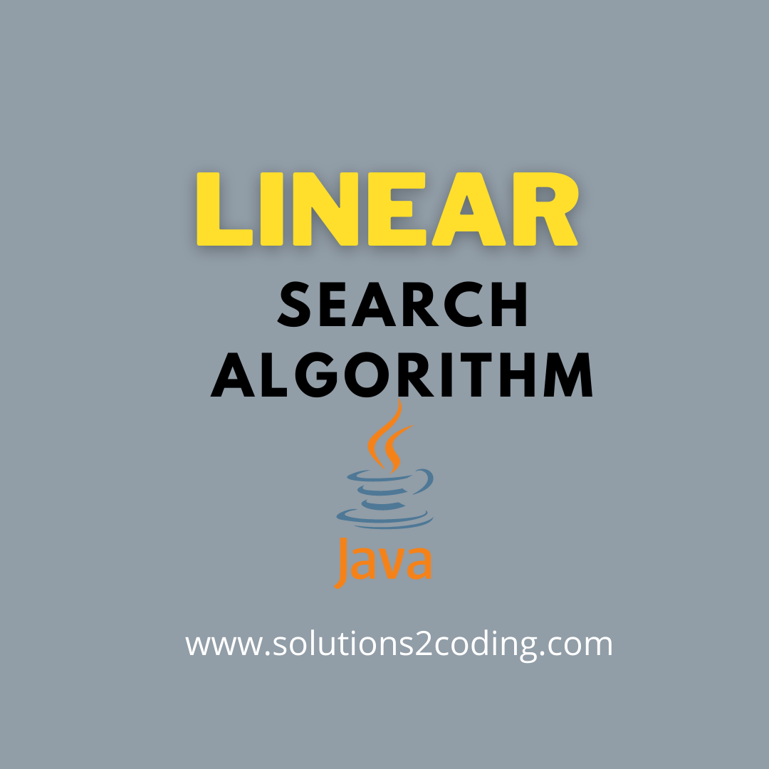 Linear Search Algorithm