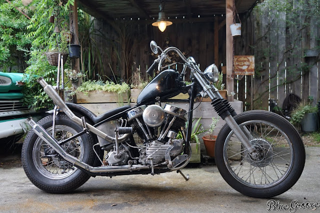 BLUE GROOVE SHOP BLOG: - SOLD - 49` PANHEAD CHOPPER