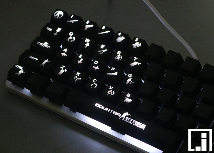 Counter Strike CS:GO custom backlight keycaps for mechanical keyboard ...