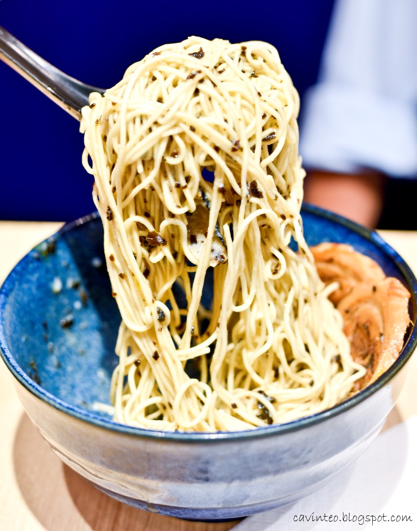 Entree Kibbles: Kanshoku Ramen Bar in Northpoint - Dry Truffle Ramen ...