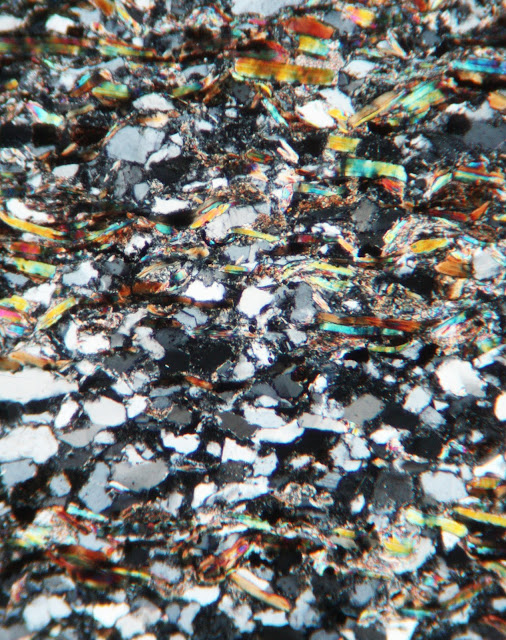 Dreams & Nightmares: Laminated sandstone with mica