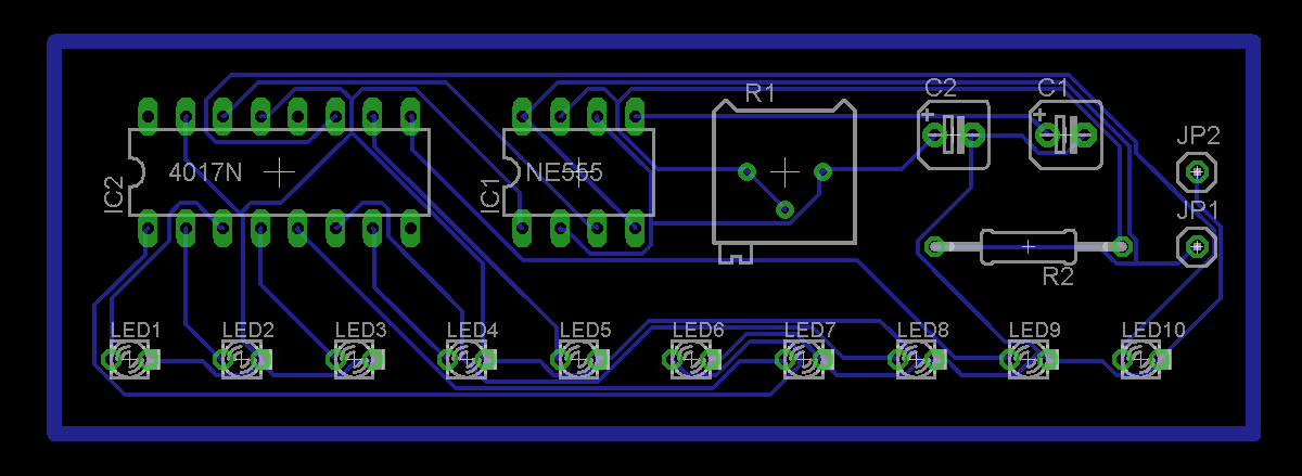 MEMBUAT RANGKAIAN RUNNING LED MENGGUNAKAN IC 4017