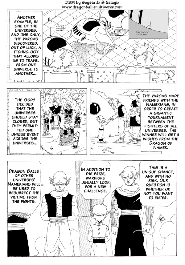 DRAGON BALL MULTIVERSE CHAPTER 1