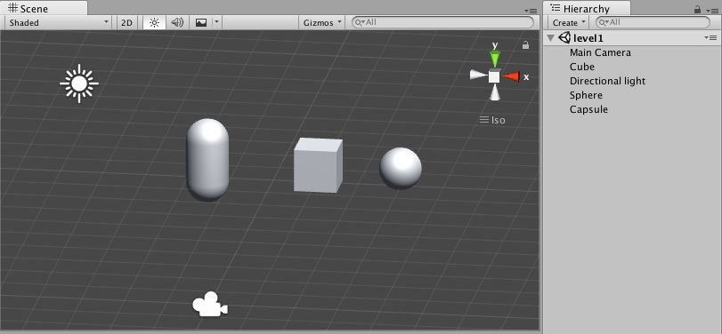 Belajar Unity3d Bahasa Indonesia Bagian 2 - Membuat GameObject - Unity Tutorial Indonesia ...