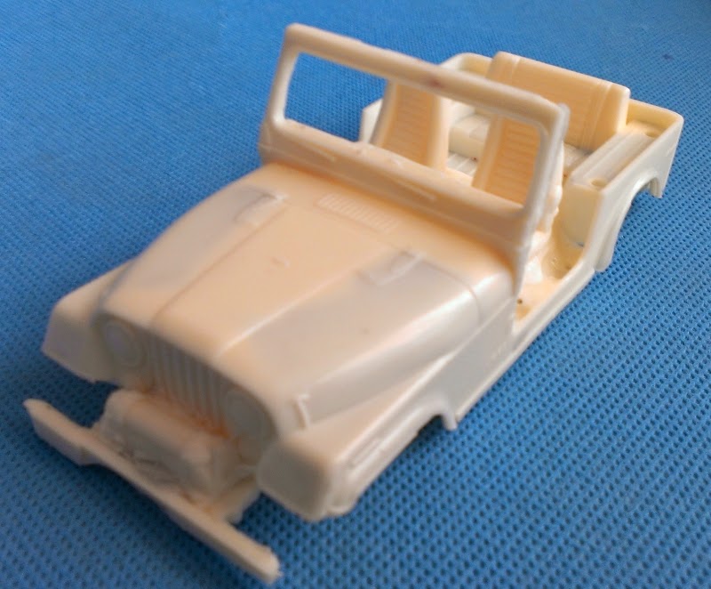 My Scalextric: Daisy Duke's Jeep 'Dixie'