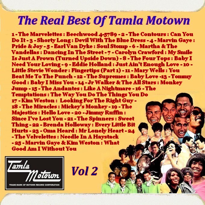 SIXTIES BEAT: The Real Best Of Tamla Motown 2