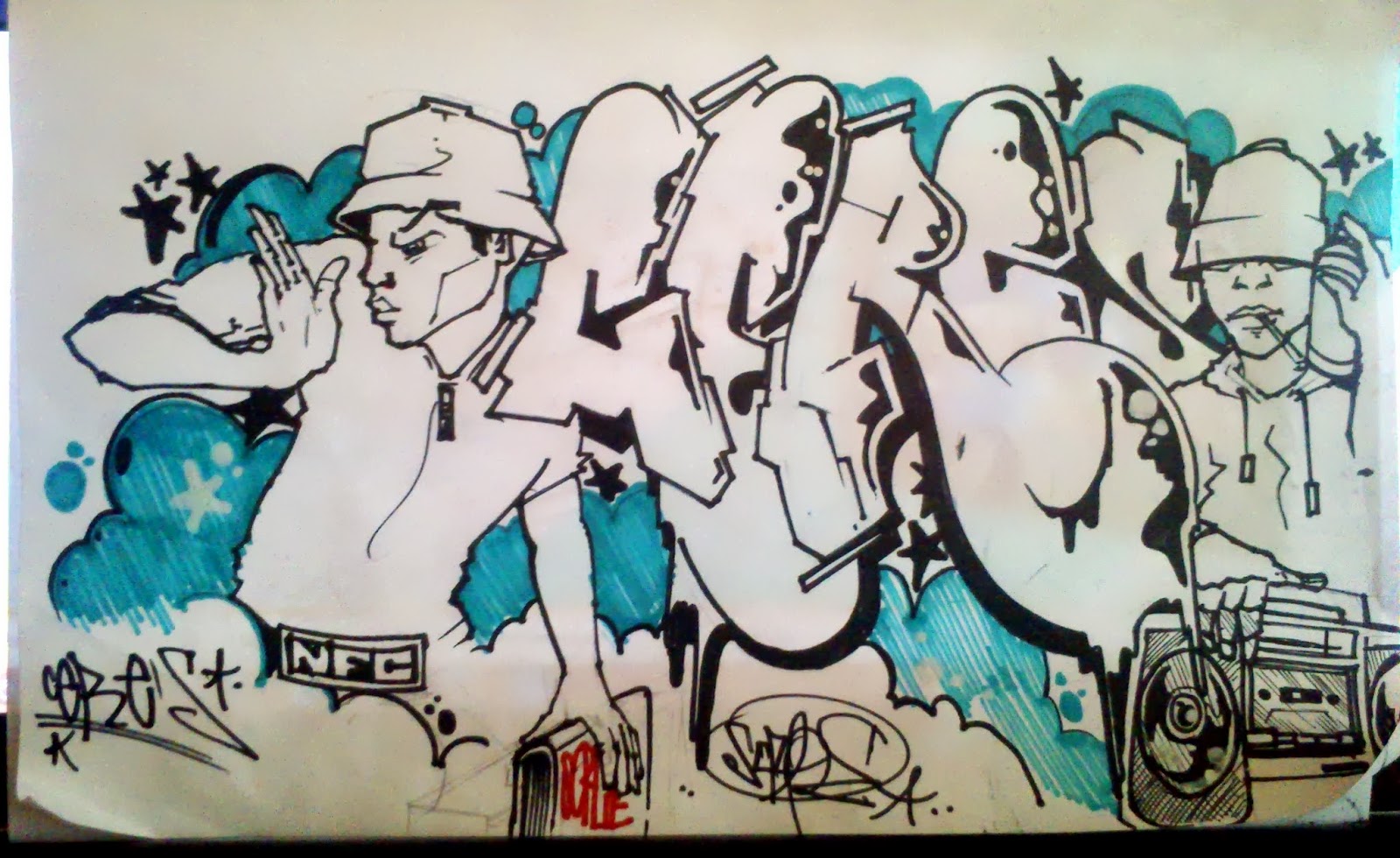 skroez cvk - Cardiff based graffiti artist