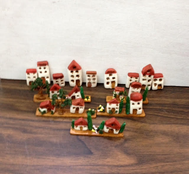 https/drorasminimundo.blogspot.com: Fimo gnomes and ceramic clay houses