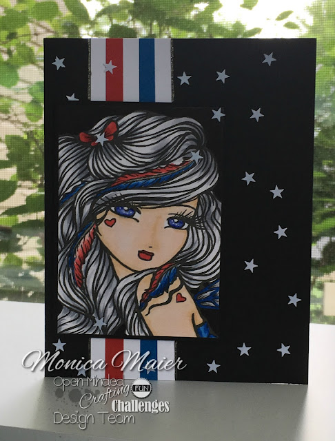 Monica's Craft Corner: Patriotic Monica....
