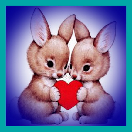 Imágenes de conejitos enamorados - Imagui