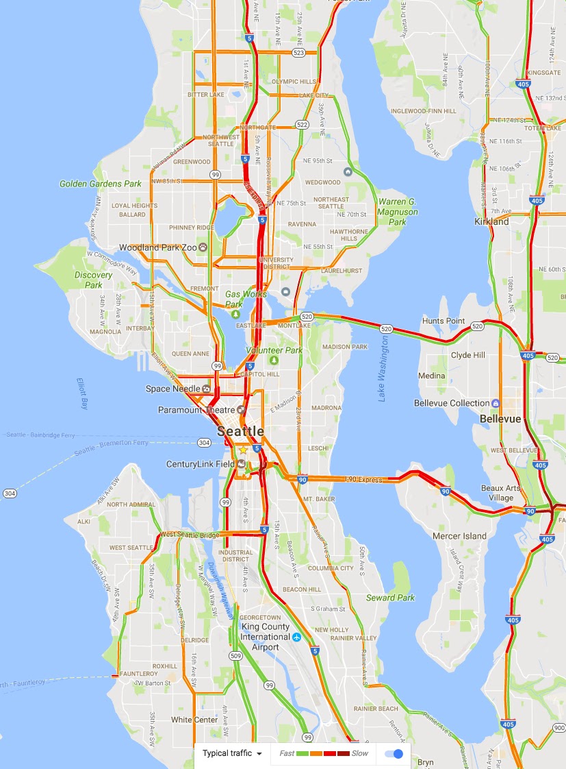 Cliff Mass Weather and Climate Blog: Fixing Seattle's Traffic Mess