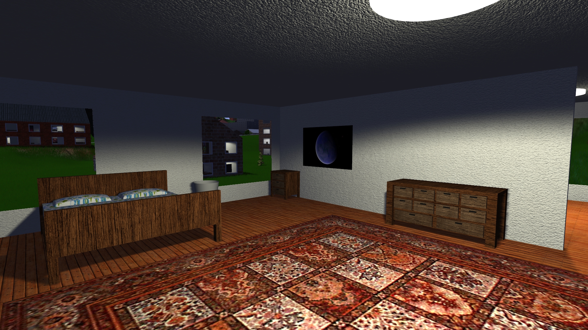 3DWorld: Procedural Buildings: More Room Details