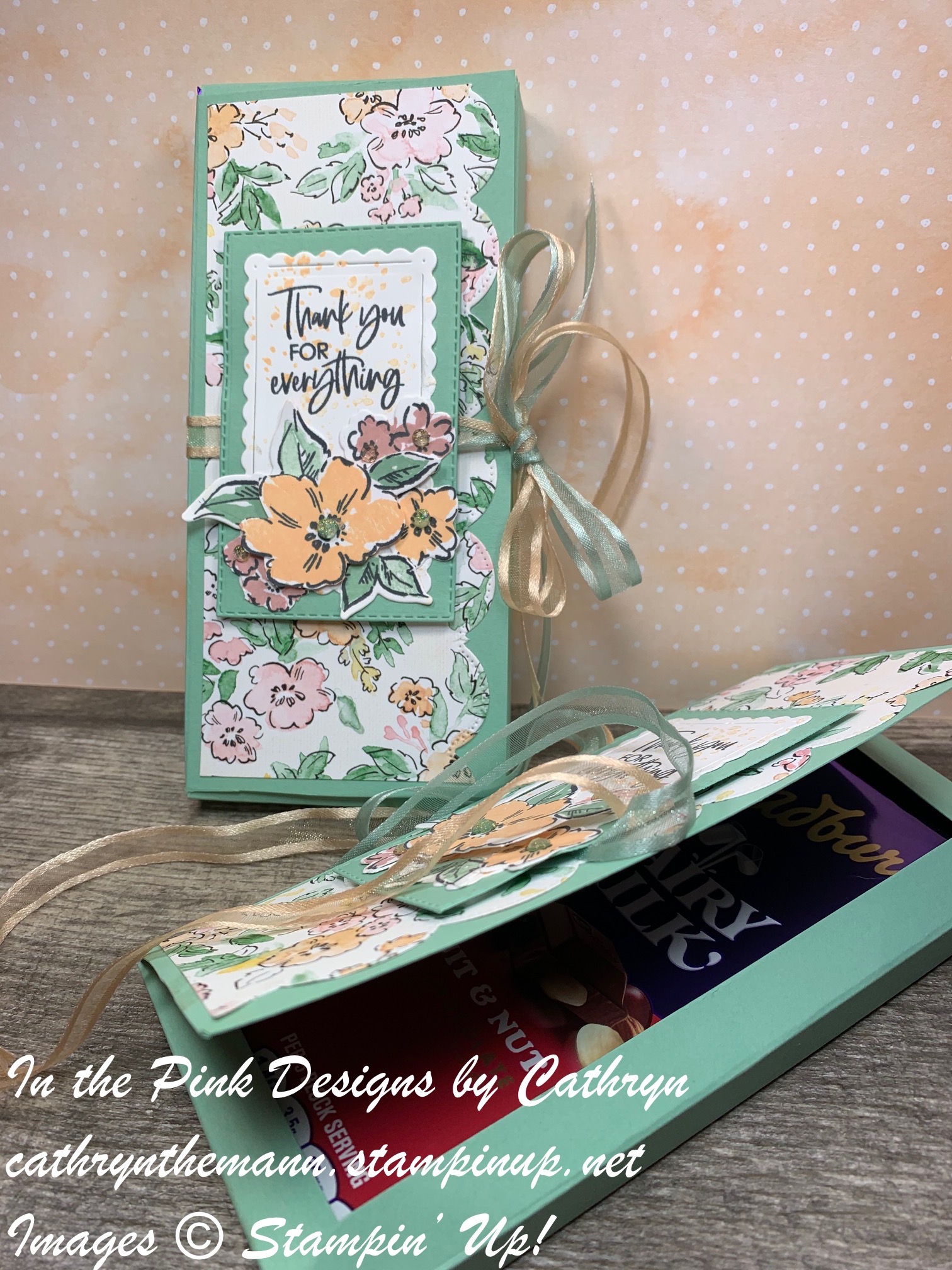 In the Pink, Designs by Cathryn: CADBURY CHOCOLATE BAR BOX with HAND ...