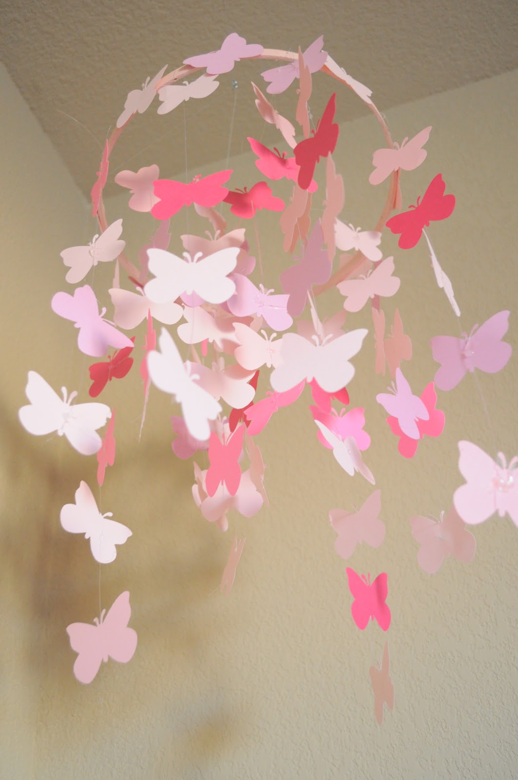 A vintage notion: Butterfly Mobile Tutorial