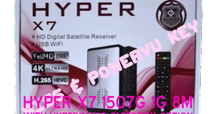 NEW SOFTWARE OF HYPER X7 1507G 1G 8M WITH HYPER CAM & FACEBOOK OPTION ...