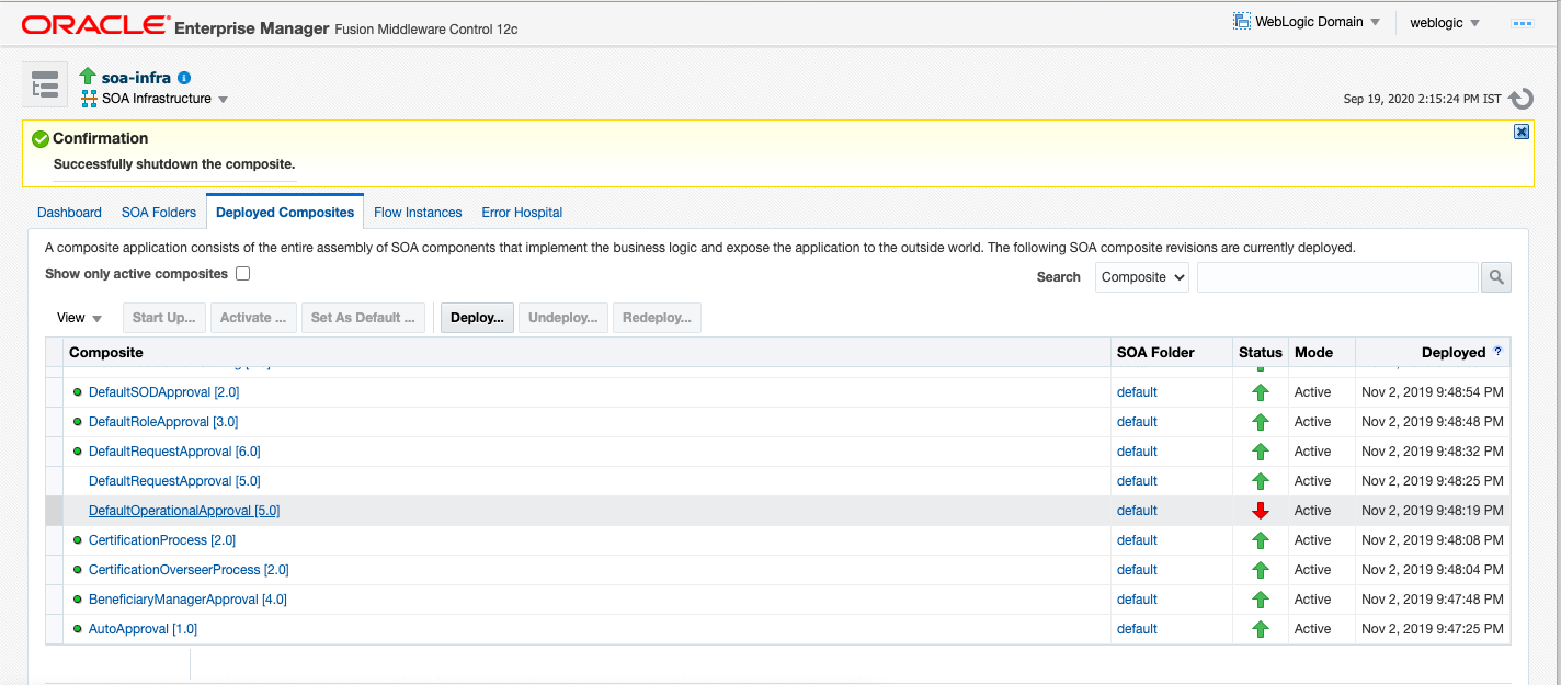Oracle Soa Suite 12c Export A Composite From Enterprise Manager
