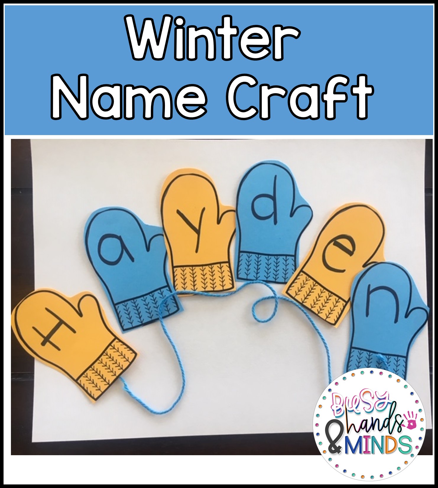Winter Preschool Theme | Busy Hands and Minds