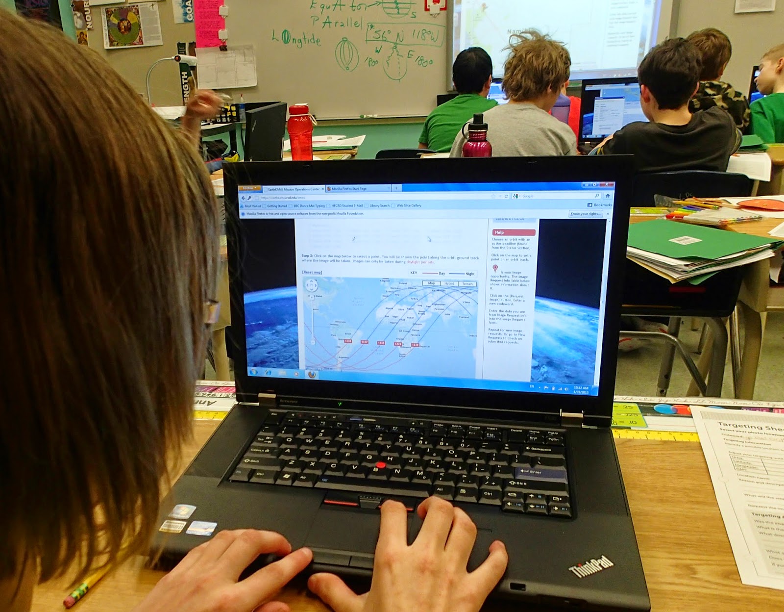 Suburban spaceman: Sally Ride EarthKAM Mission: Students See World From ISS