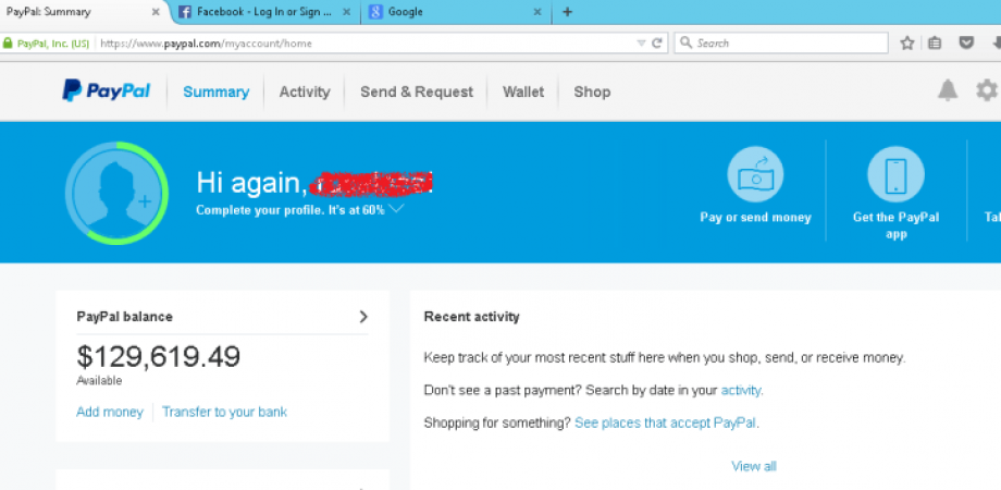 Paypal Payment Generator - Invoice Template