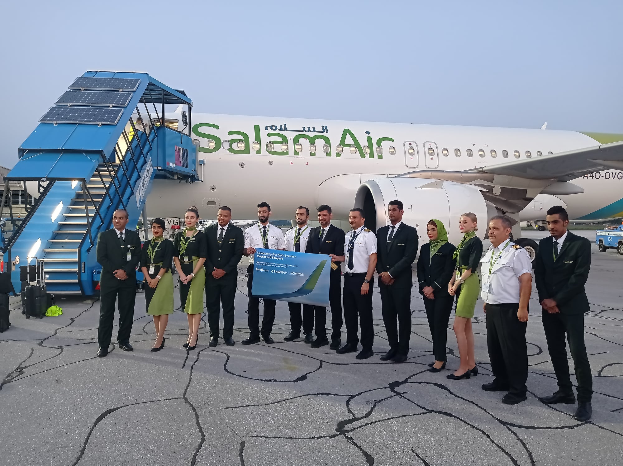 Bosnia and Herzegovina Aviation News : Salam Air inaugurated flights ...