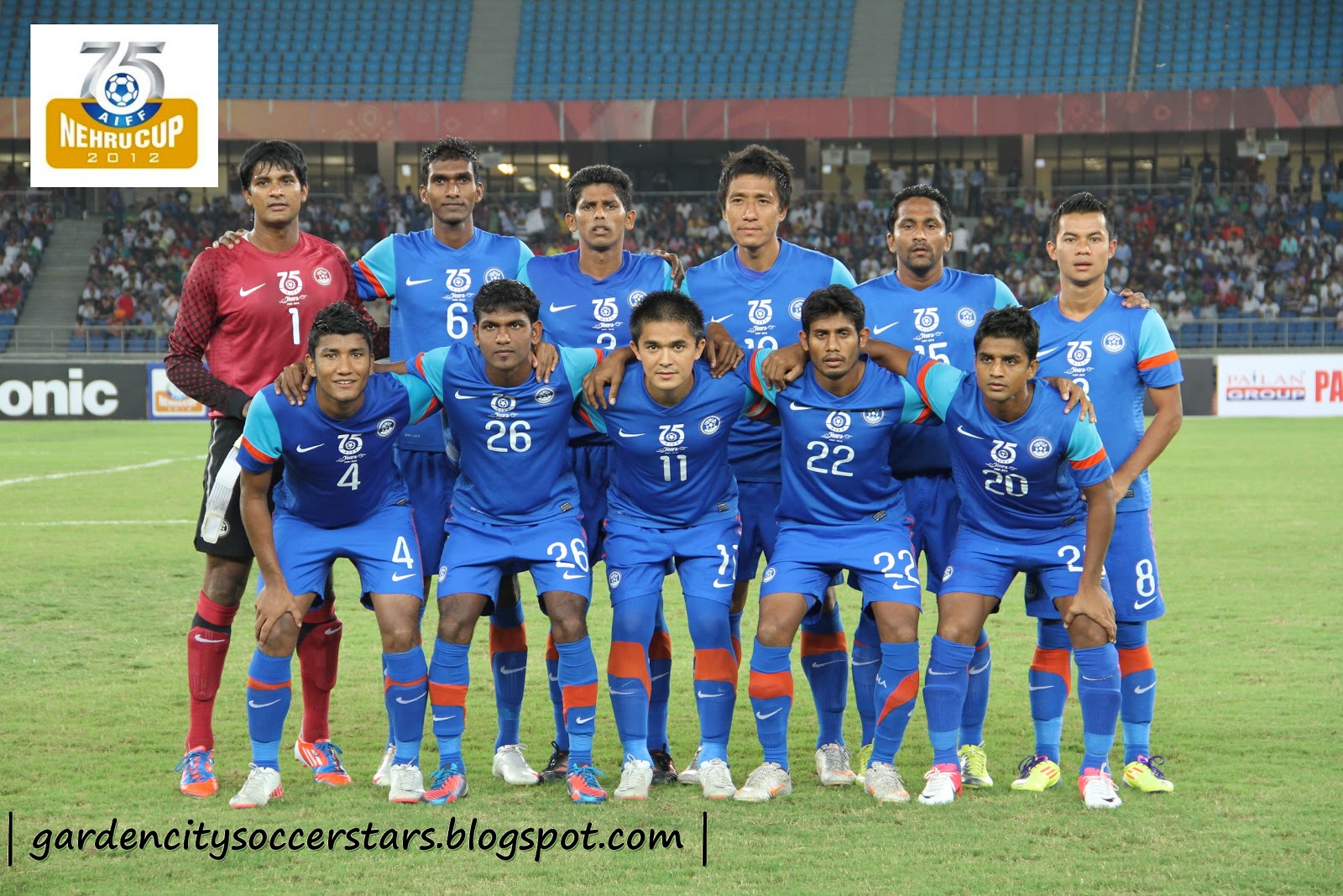 Football in Bangalore: Nehru Cup 2012: Road to victory