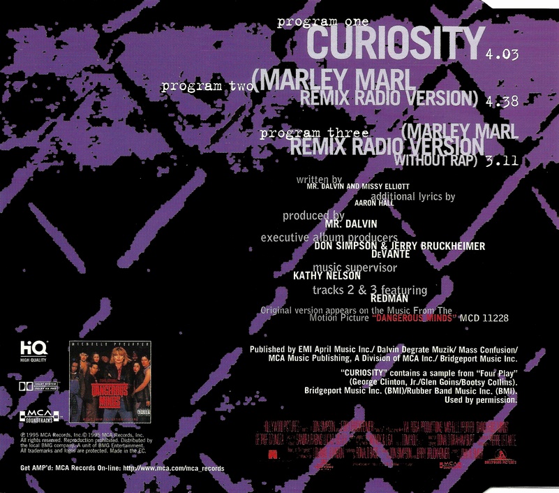 THE CRACK FACTORY: Aaron_Hall-Curiosity-(EU_CDM)-1995-Y2H_INT