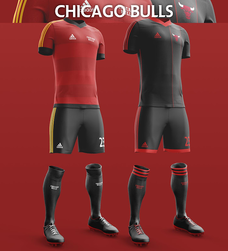 NBA Football Concept Kits Revealed - Footy Headlines