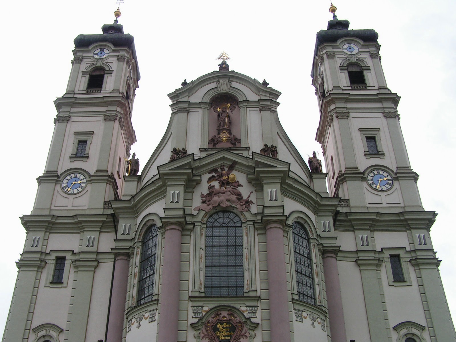 BAROQUE et ROCOCO.: Eglise du monastère d'OTTOBEUREN ( BAVIERE).