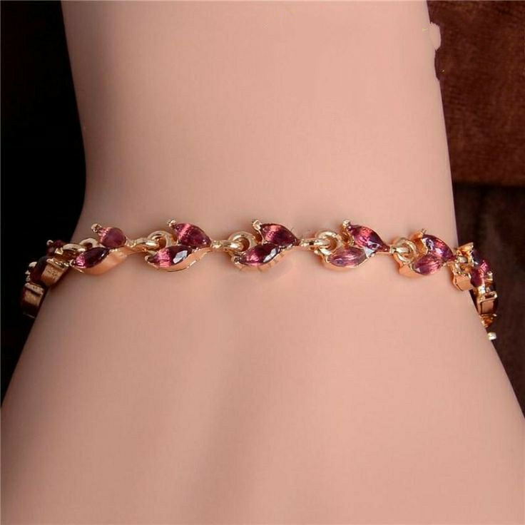 Fancy golden bracelet